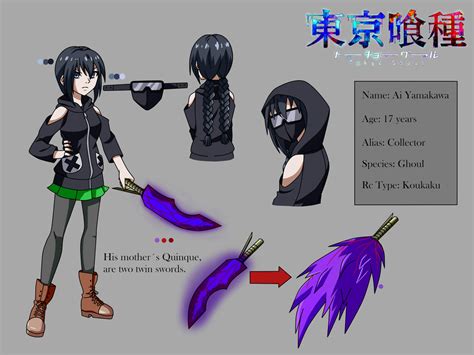 Tokyo Ghoul Oc Ai Yamakawa By Mai Keel On Deviantart