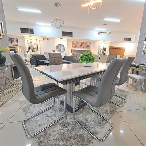 Pandora 6 Seater Dining Suite: Luxury Furniture at an Affordable Pr