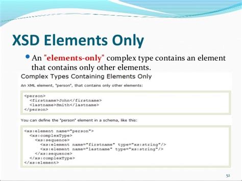 Xsd Examples