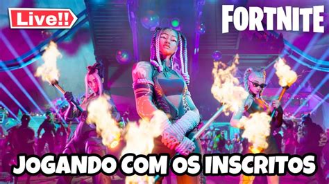 FORTNITE AO VIVO DESTINY E FORTNITE JOGANDO OS INSCRITOS LOJA