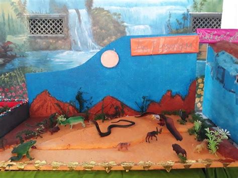 Model Of Ecosystem Cake Replica