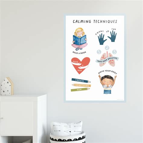 Calming Techniques Wall Decal Arlo And Co