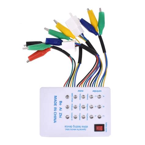 Borstelloze Motor Tester Electro Auto E Bike Scoot Grandado