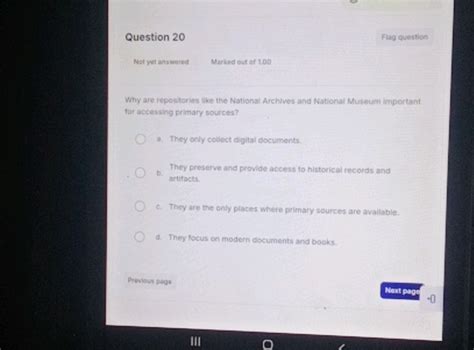 Question 20 Flag Question Not Yet Answered StudyX