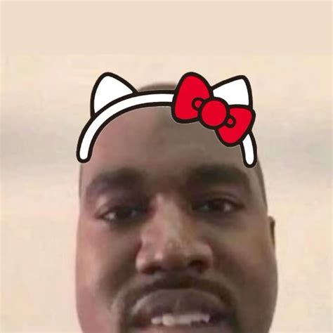 Kanye West X Hello Kitty Kanye West Funny Funny Kanye Very Funny