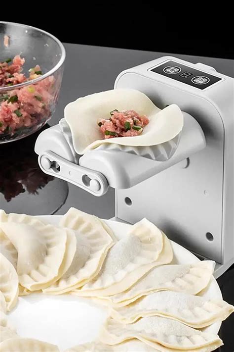 Mobee Otomatik Elektrikli Hamur Yapma Makinesi Hamur Kalıp Presleme Hamur Ravioli Kalıp Mantı