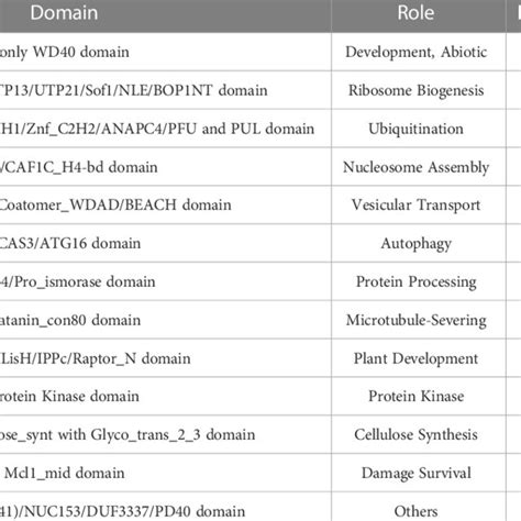 Domain Composition Function And Size Of The 13 Subfamilies Of 177