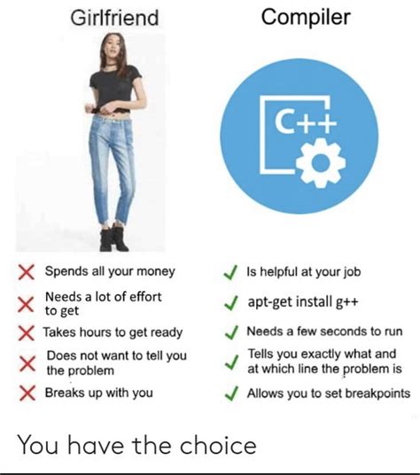 you have the choice 😂 r programmerhumor