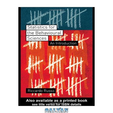 دانلود کتاب Statistics For The Behavioural Sciences An Introduction بلیان