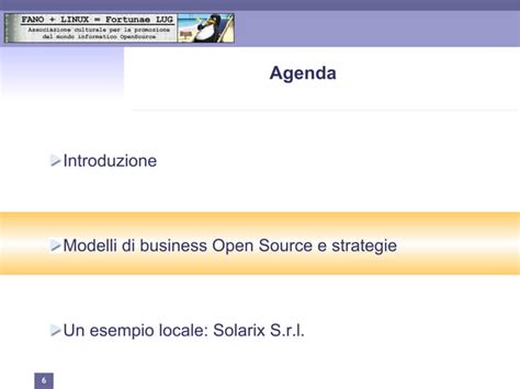 Business Model Basato Sull Open Source PPT
