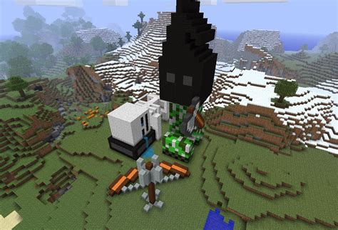 Creeper And Skeleton Minecraft Project