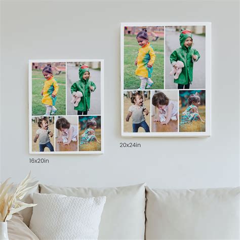 5photo Grid Canvas Photo Prints Zoomin