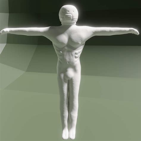 Anthropomorphic Alien 3d Model By Japanzanuda