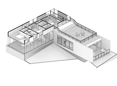 House Bim Model Revit 2020 Behance