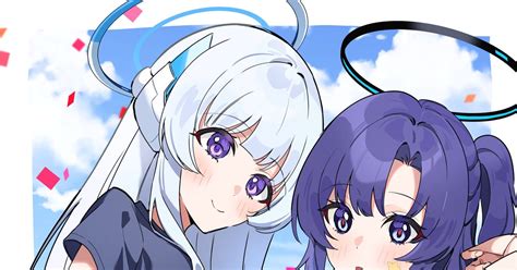 ブルーアーカイブ ノアユウカc104お知らせ あ山のイラスト Pixiv