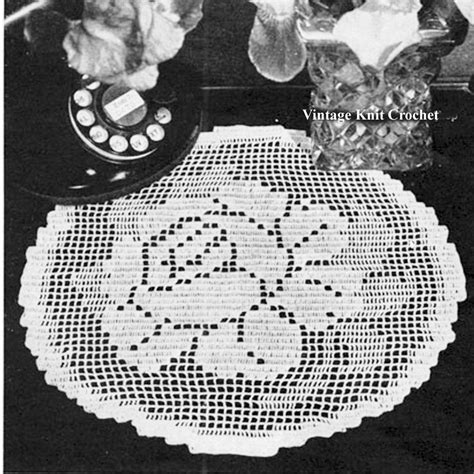 Vintage Filet Crochet Patterns