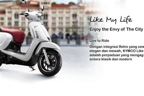 Skutik Klasik Modern Kymco Like I Masuk Indonesia Lebih Keren Dari Yamaha Grand Filano Ini