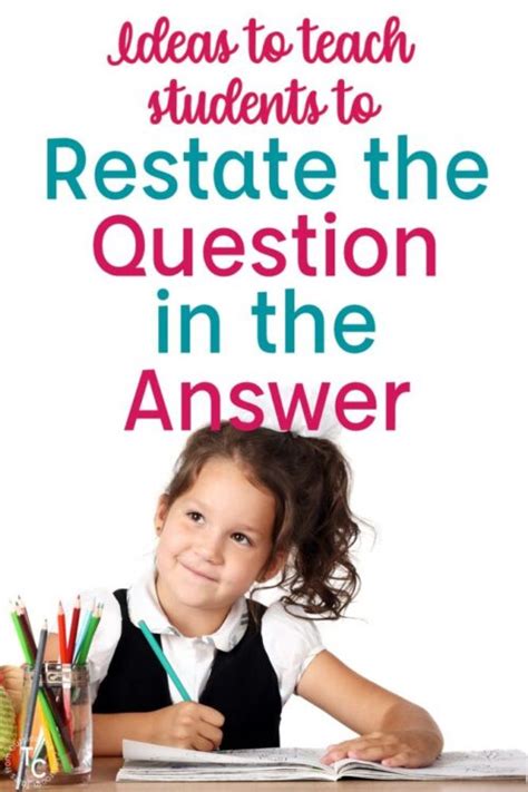 Restate The Question Tales From Outside The Classroom