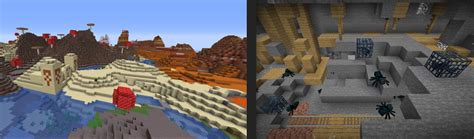 Triple Spider Spawner Right Under Desert Temple World Spawn On