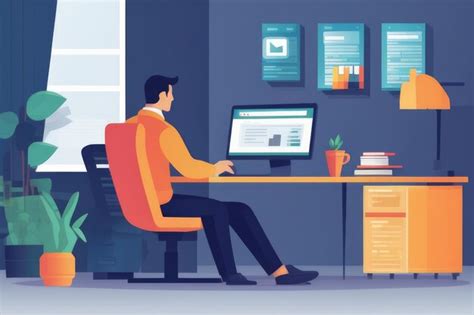 Premium Photo Techsavvy Workspace Programmers Haven