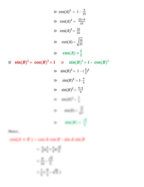 SOLUTION Trigonometry Pratical Exam Questions And Answers Studypool
