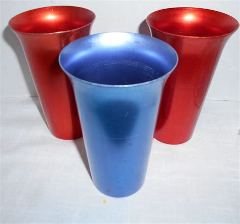 Retro Aluminum Tumblers Aluminum