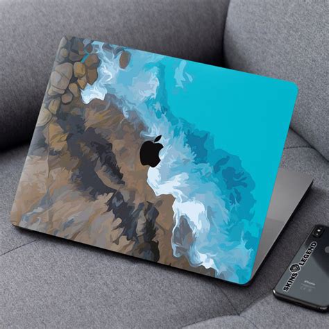 Laptop Skin For Apple Macbook Blue Sea Skinslegend