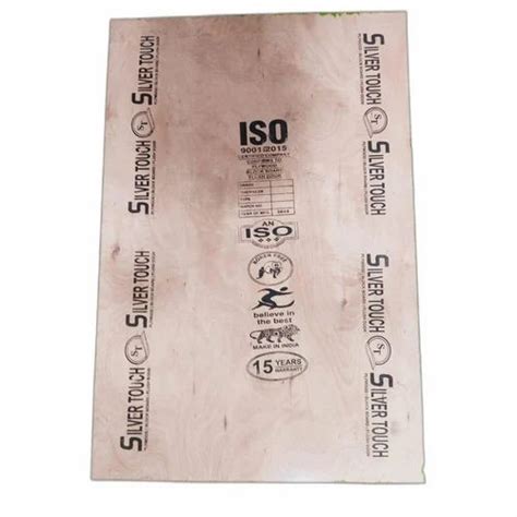 Poplar Silvertouch Wooden Plywood Board For Furniture At Rs 36sq Ft