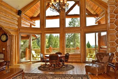 Beutiful Inside Log Cabin Home
