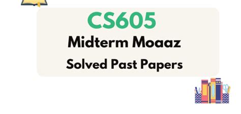 Cs605 Midterm Paper Solved By Waqar 2022