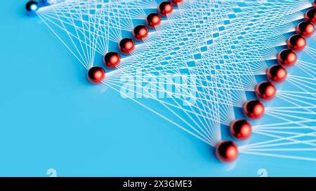 Artificial Intelligence Neural Network Layers Conceptual Illustration