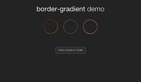 implementation of border gradient that can be applied to elements with