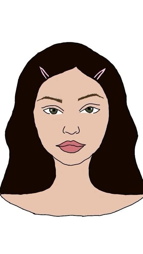 Pin By Paola On Pines Creados Por Ti Face Drawing Simple Face