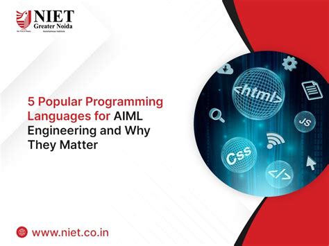 5 Popular Programming Languages For Aiml Engineering And Why They Matter