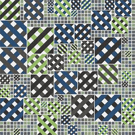 Abstract Geometrical Generative Computational Art Illustration Optical Retro Effect Vector