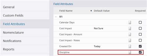 Default Assignees By Discipline