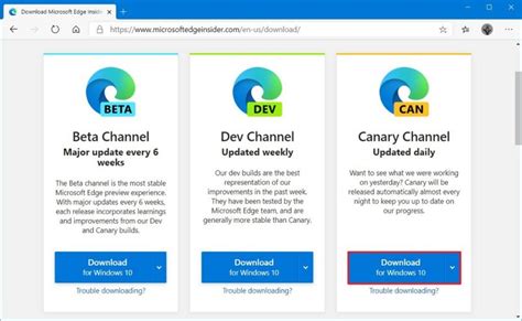 how to download microsoft edge chromium for windows 10 pureinfotech