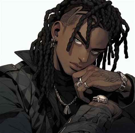 Dread Head Anime Character Oc Art Character Design Male Guys With