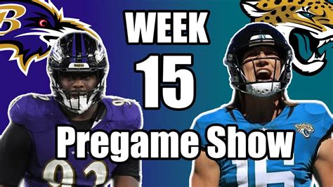 Ravens Vs Jaguars Sunday Night Football Pregame Show Youtube
