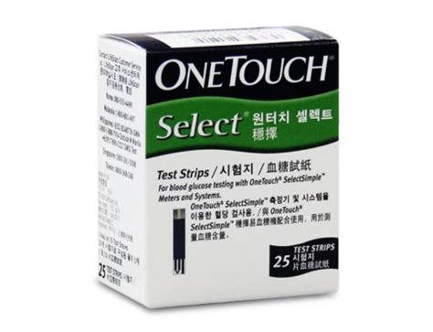 One Touch Select Test Strips Lazada