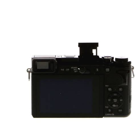 Panasonic Lumix DC GX Mirrorless MFT Micro Four Thirds Digital Camera Body Black MP At