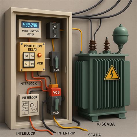 Mv Typical Drawing For Transformer Feeder Pdf And Dwg Schaltpro Mv Switchgear Expert