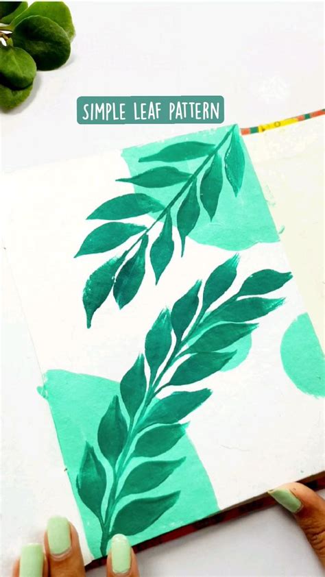 Simple Leaf Pattern Leaf Craft Activities Leaf Pattern Simple Leaf