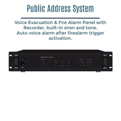 CMX Public Address System Channel Pre Amplifier PA PR Security Supplies