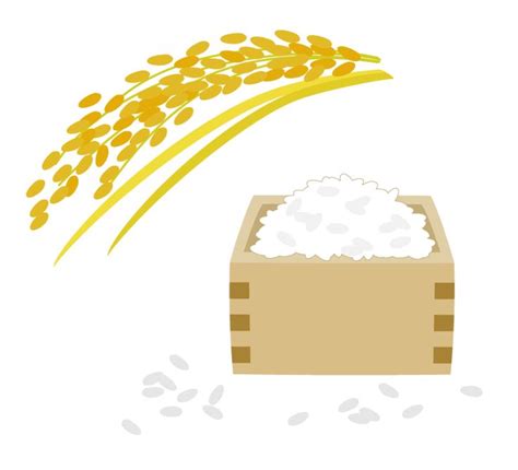 お米 イラスト かわいい無料素材