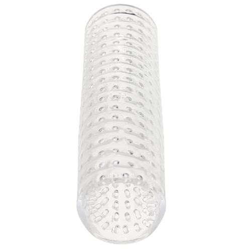 Rize Strokez Reversible Stroker In Clear Pinkcherry