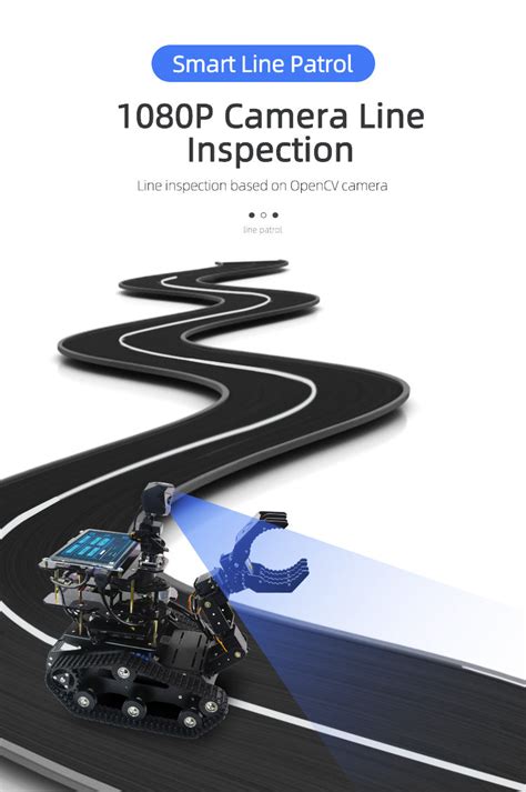 Ai Robotic Crawler With Arm Oz Robotics