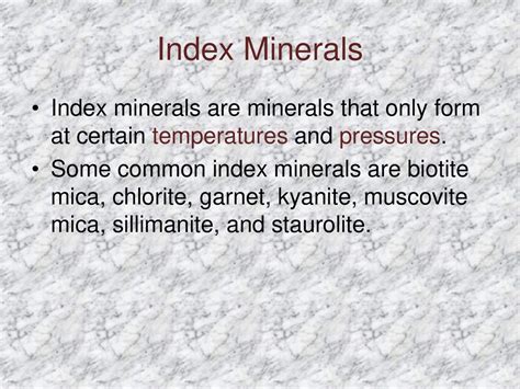 Metamorphic Rock Notes Ppt Download