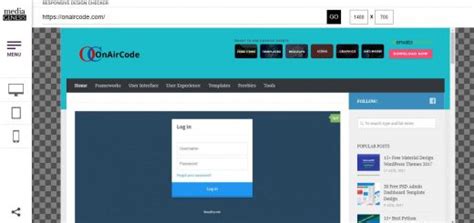 best responsive web design testing tools onaircode