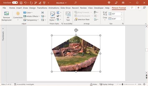 How To Rotate Flip Mirror And Blur Images In Microsoft PowerPoint Make Tech Easier